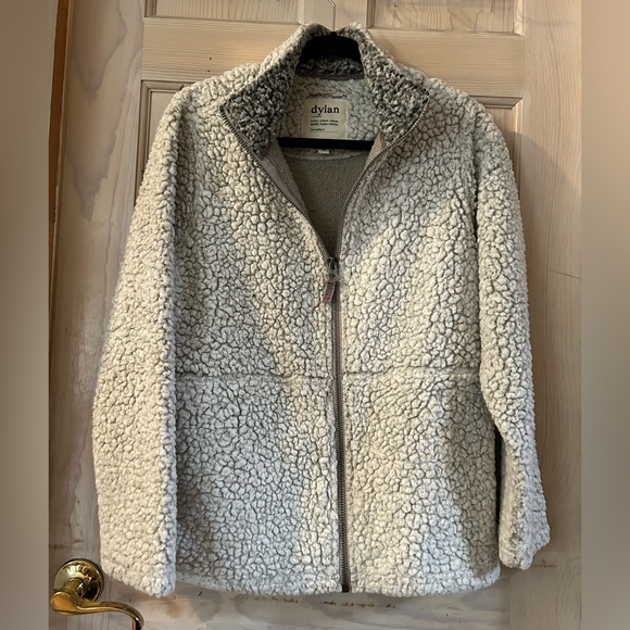 dylan | Jackets & Coats | Dylan Sherpa Pile Stadium Full Zip Jacket ...